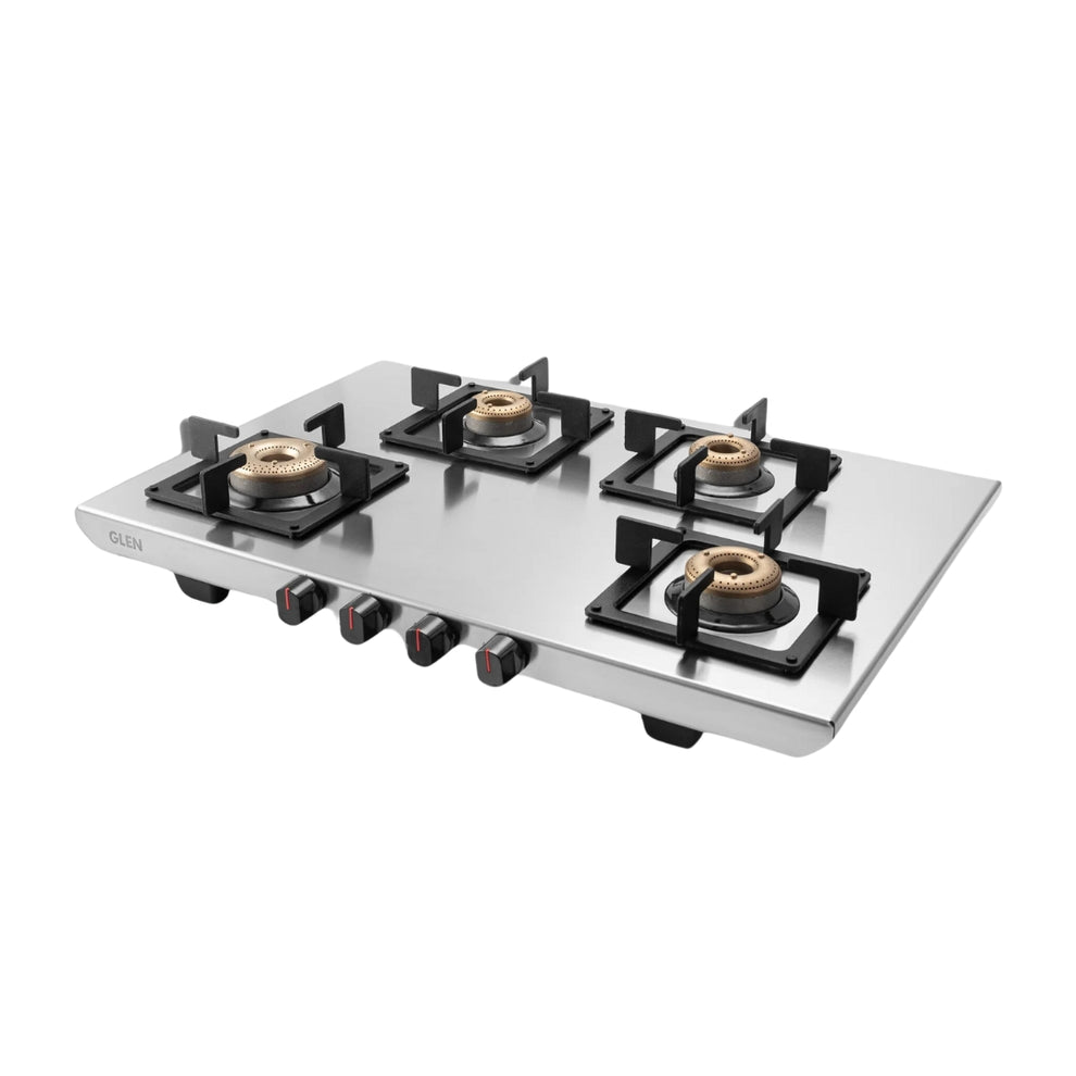 Glen 73 cm 4 Burner Cooktop Ultra Tuff Series ULTRA TUFF 1054 UT SS on Decure.in
