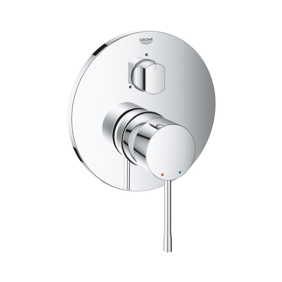Grohe 3 Way Diverter Essence 24092001 - Chrome Finish on Decure.in