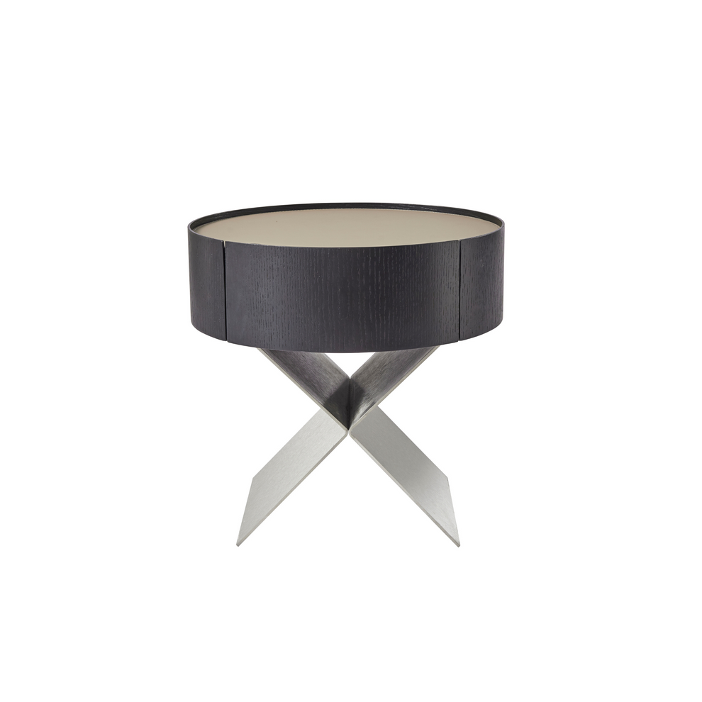 The Serenity Bedside Table - Natural Oak only on Decure.in