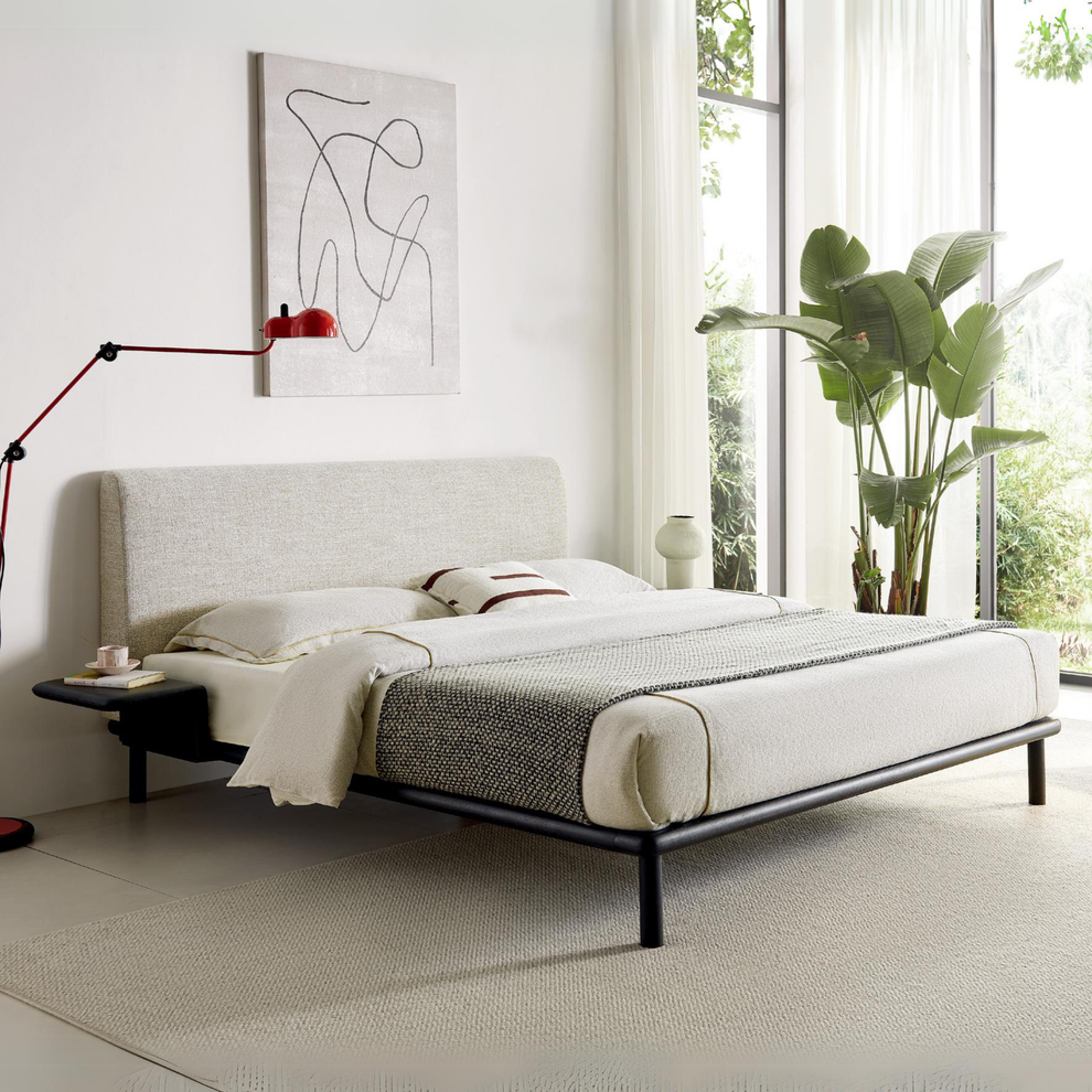 The Hugo Bed - Fabric only on Decure.in