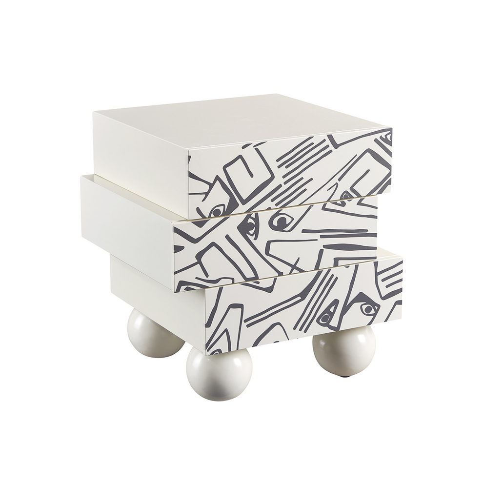 The Levi Bedside Table only on Decure.in