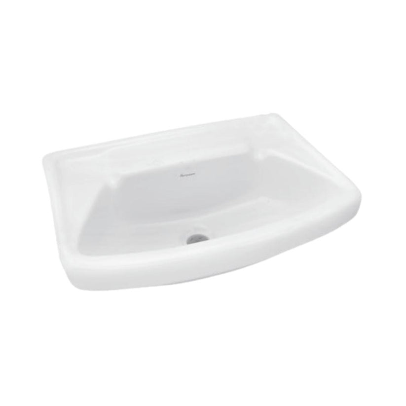 Parryware - Wall Mounted Rectangle White Wash Basin - Atom Pro - C897Q ...