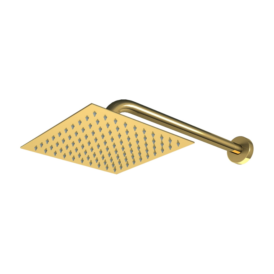 Gold Single Flow Regular Shower – Decure.in
