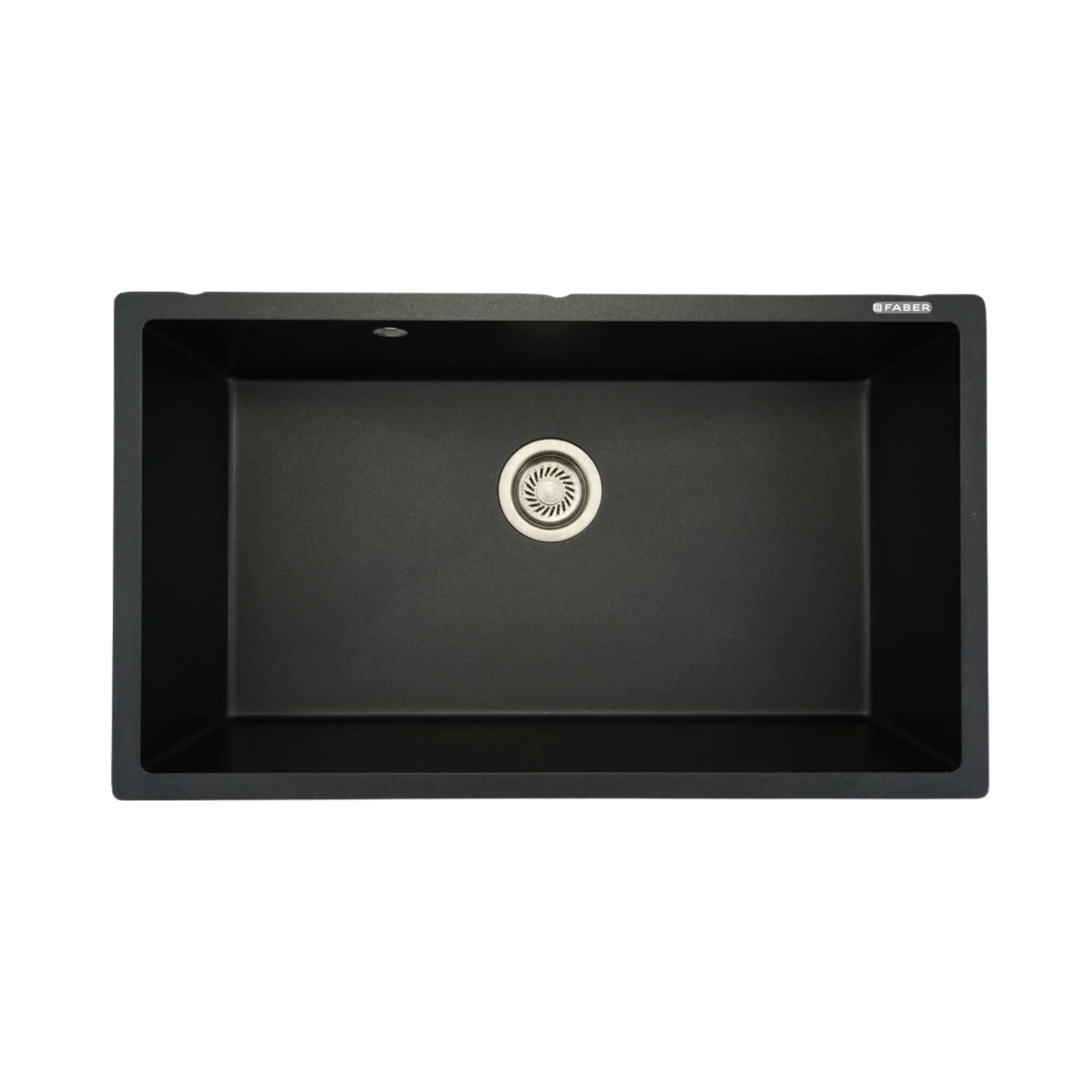Faber Quartz Sink VRG 610-72 ( 30 x 18 inches ) - Coal shade on Decure.in