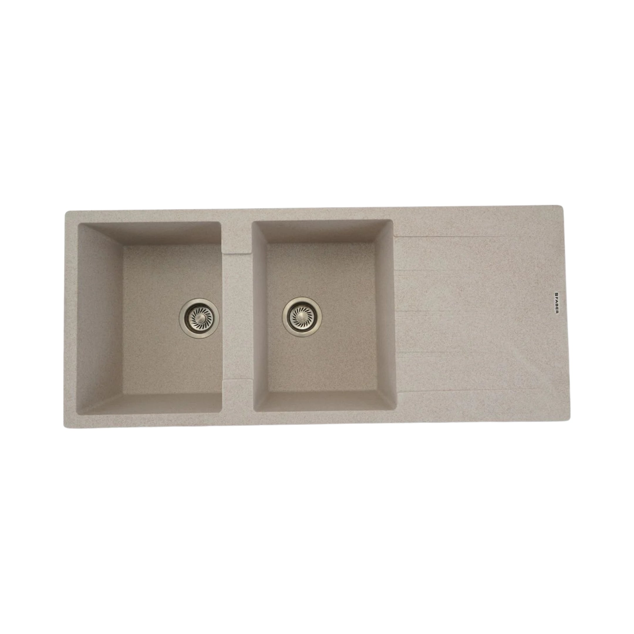Faber Quartz Sink VRG 621-116 ( 46 x 20 inches ) - Grain shade on Decure.in