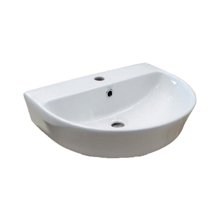 Parryware - Wall Mounted Semi Circle White Wash Basin - Cooper - C042Q ...