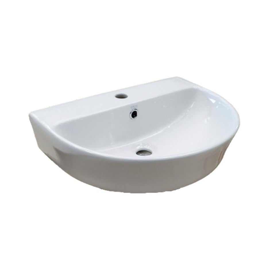 Parryware - Wall Mounted Semi Circle White Wash Basin - Cooper - C042Q ...