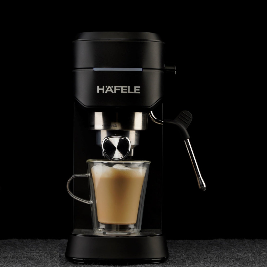 Hafele - Coffee Machine - ESPRESSO COFFEE MACHINE - ESPRESSO COFFEE MACHINE - Black on Decure.in
