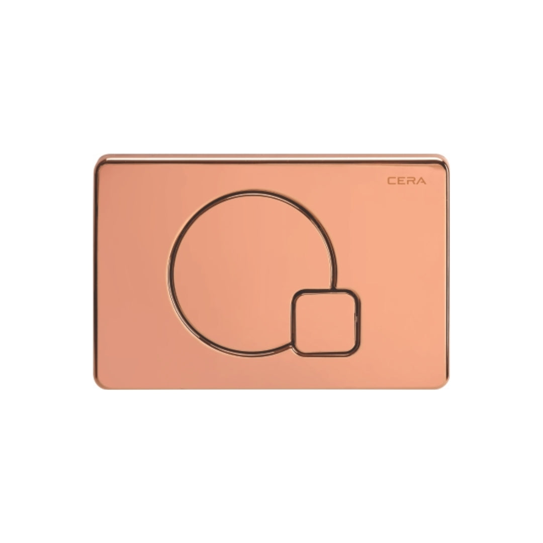Cera Flush Plate B1120104RG - Rose Gold on Decure.in