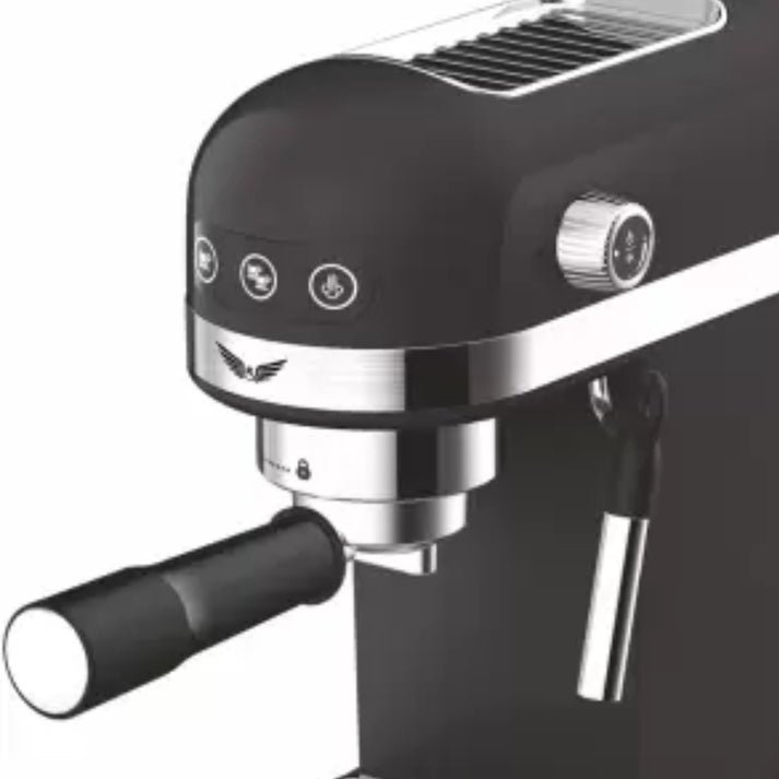 Kaff - Coffee Machine - FONTANA BLACK - FONTANA BLACK - Black on Decure.in