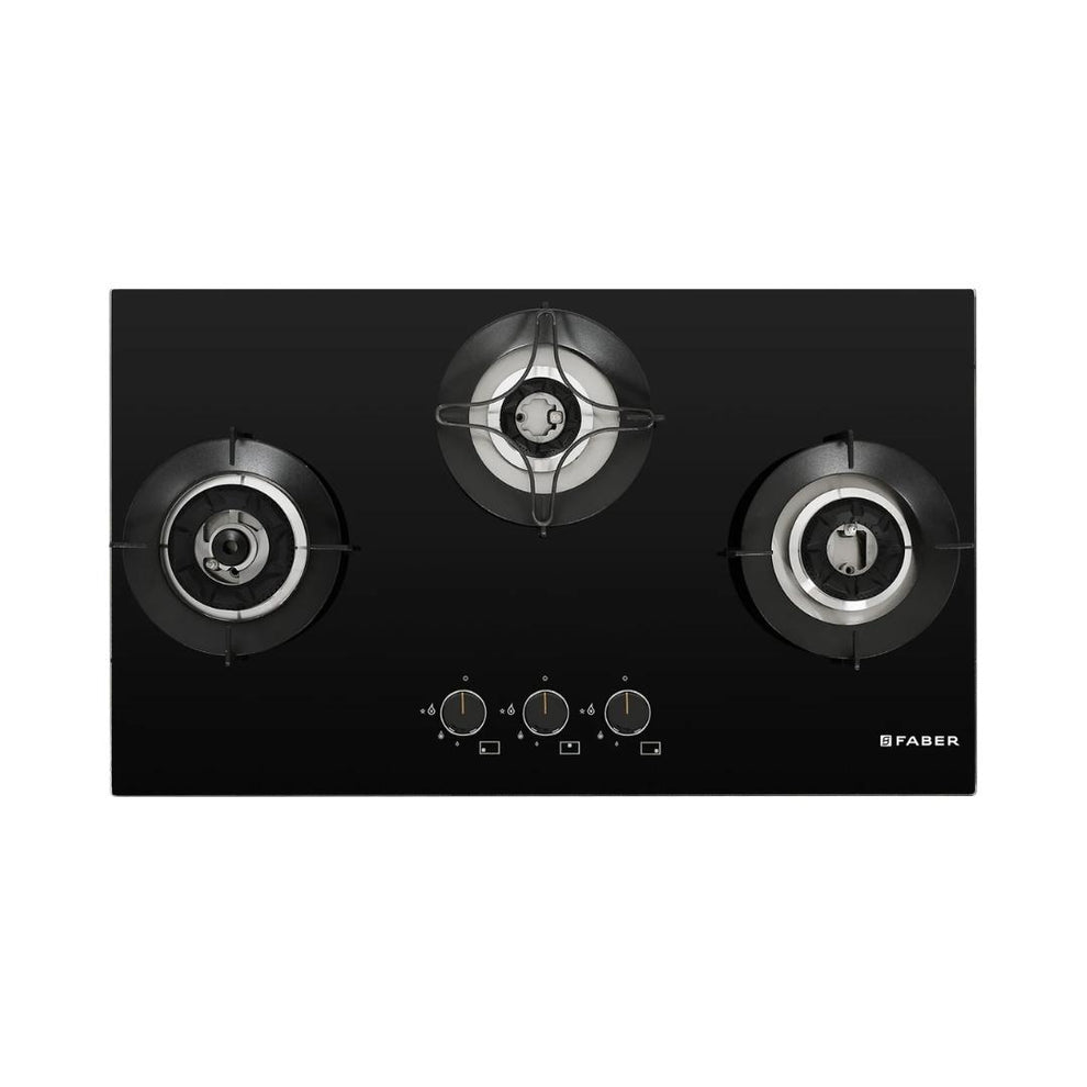 Faber 76 cm 3 Burner Hob Superia Series HOB SUPERIA HT763 BR AI on ...