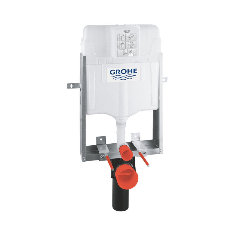 Grohe Uniset Concealed Wall Mounted Cistern Half Frame 39165000 - White ...