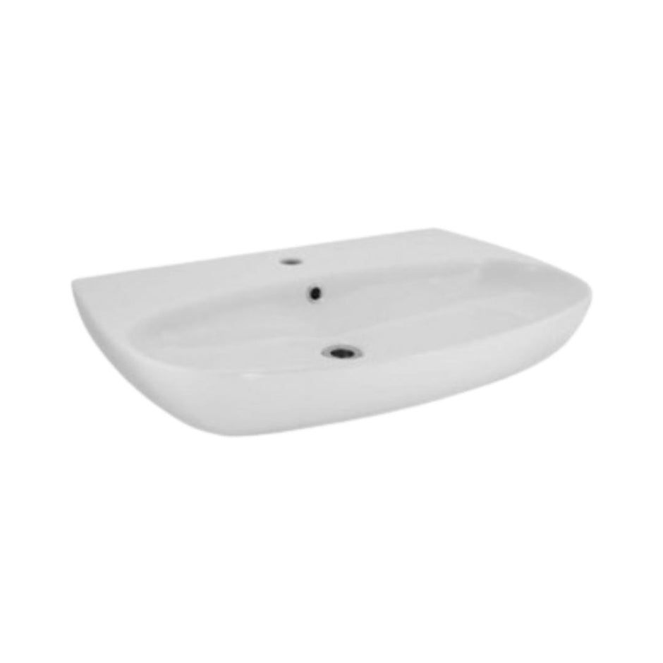 Artize White Wall Mounted Extra Large Basin – Decure.in