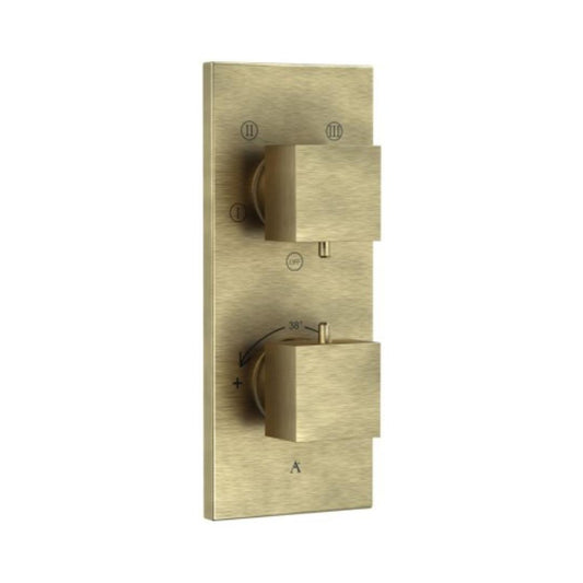 Kohler 4 Way Thermostatic Diverter Anthem 26348IN-9-BV - Brushed Bronze ...
