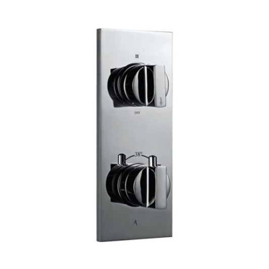 Artize Chrome 3 Way Thermostatic Diverter – Decure.in