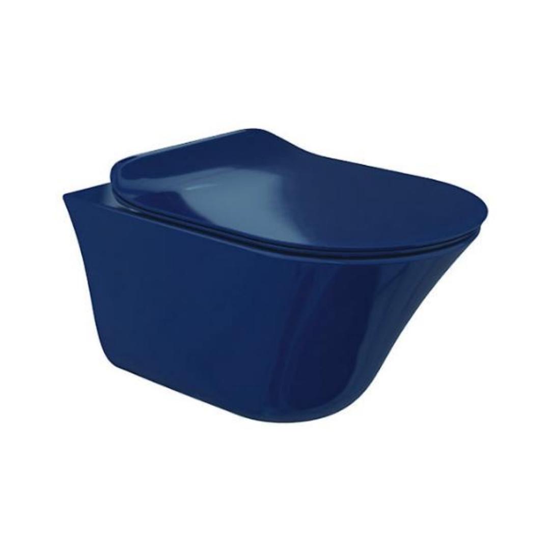 Kohler Wall Mounted Indigo Closet WC Vive K-26998IN-DGS with P-Trap on ...